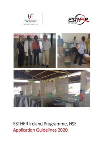 Application Guidelines 2020 | Esther Ireland
